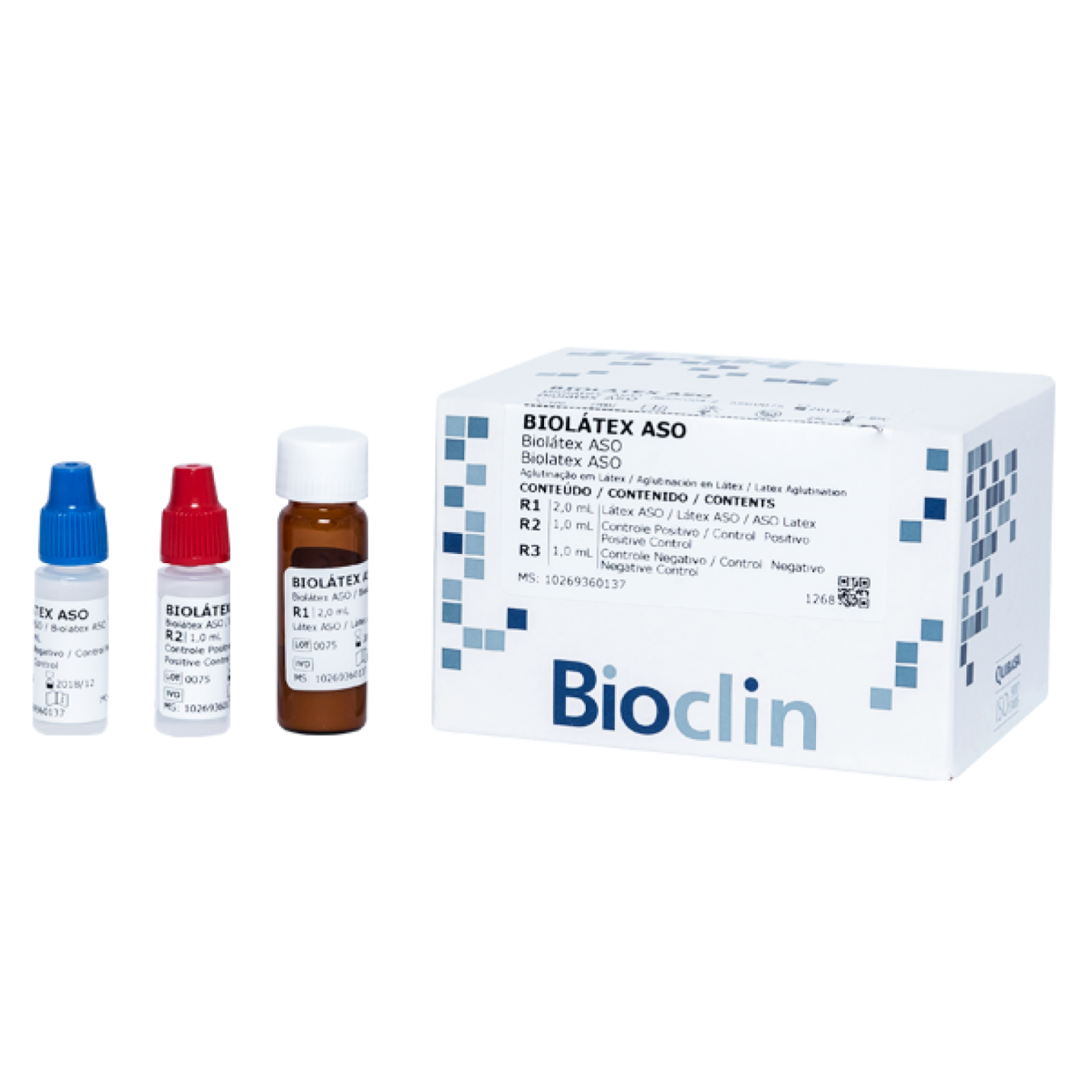 Biolátex Aso (Completo – 2 ML) – K004-2 Marca Bioclin – EMBRAMÉDICA ...