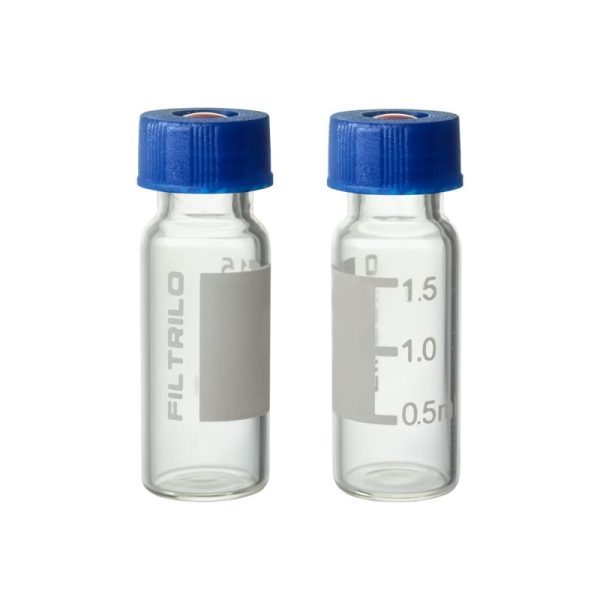 Vial Para Cromatografia 1,5ml Transparente Com Tampa. Com 100 unidades ...